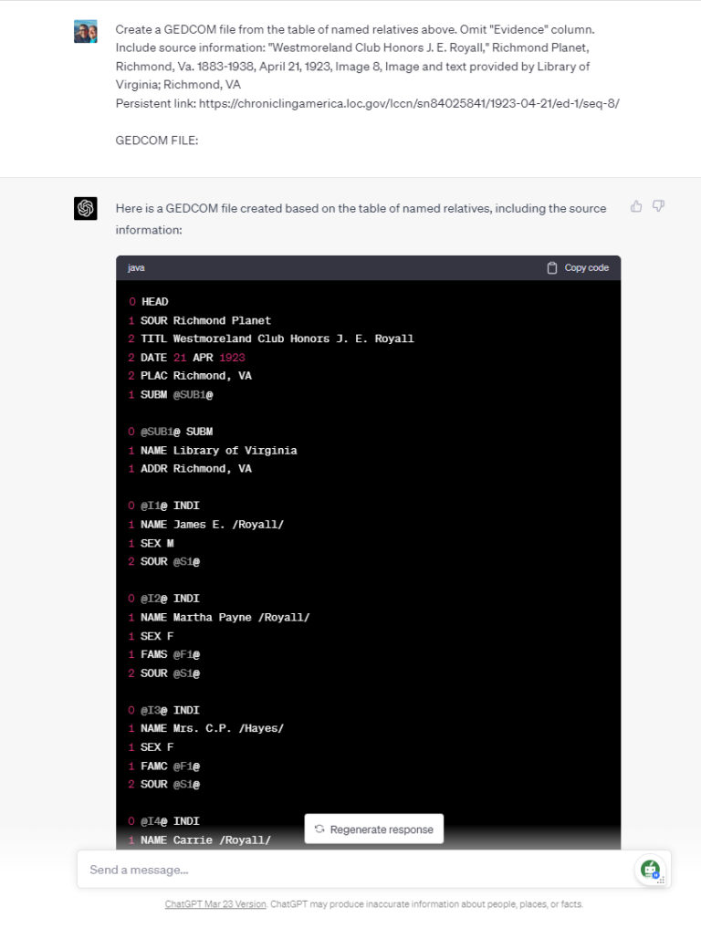 AI Genealogy Use Case Guide: How-to Get from Story to Structured Data ...