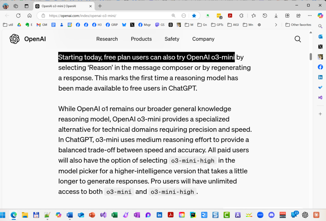 Quick Update on AI “Reasoning” Models as OpenAI Releases New o3 ...